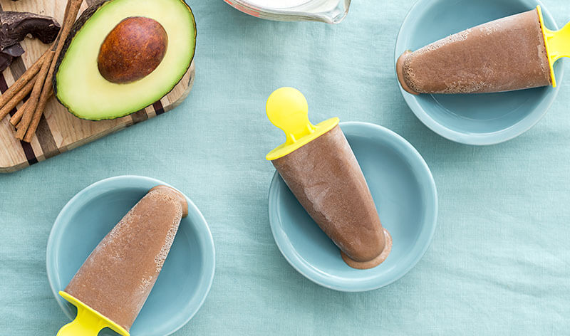 Frozen Cinnamon Chocolate Avocado Bars - Love One Today®