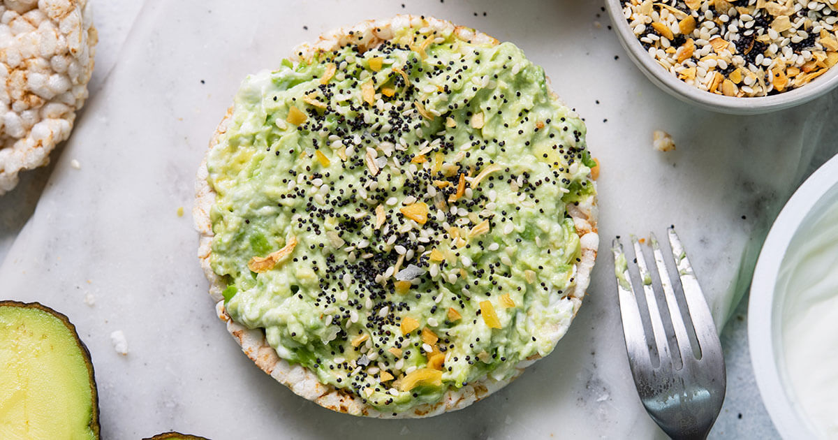 Avocado Rice Cracker Recipe - Love One Today®