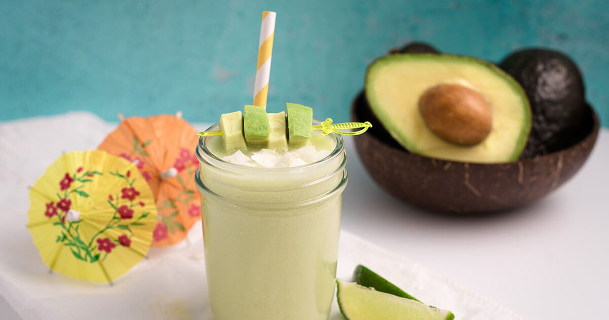 Avocado Coco Loco Recipe - Coconut Mocktail - Love One Today®
