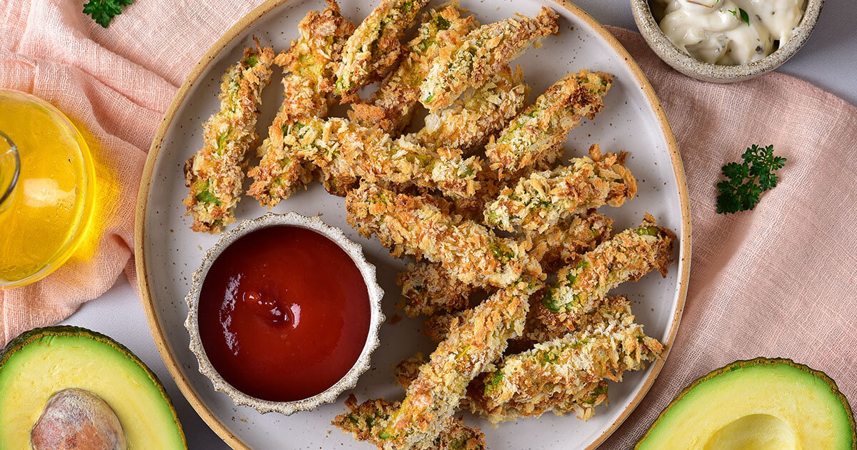 Crispy Avocado Recipe - Crispy Avocado Bites - Love One Today®
